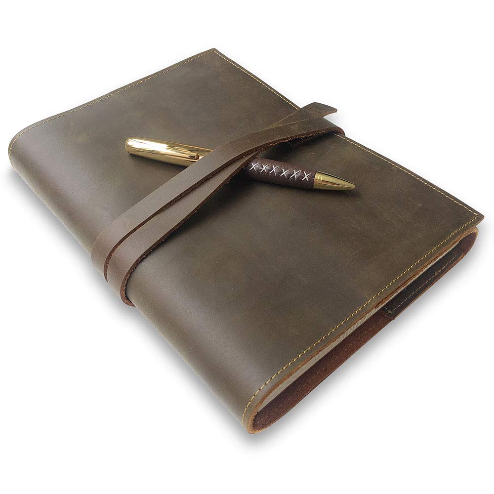 Refillable Leather Journal - Plain - Sovereign-Gear